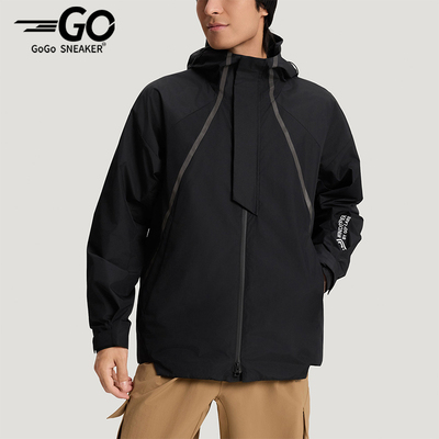 Adidas/阿迪达斯正品2026男士耐穿防风透湿户外运动外套KD4385