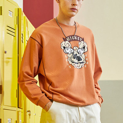 李宁正品卫衣春季新款男子圆领宽松舒适休闲运动百搭卫衣AWDR137