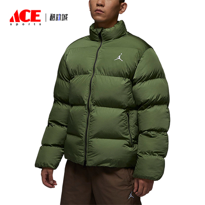 Nike/耐克正品JORDAN男士休闲立领保暖耐穿运动棉服FB7332-340