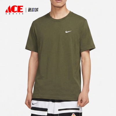Nike/耐克正品男士运动休闲圆领套头简约短袖T恤BV0508-222