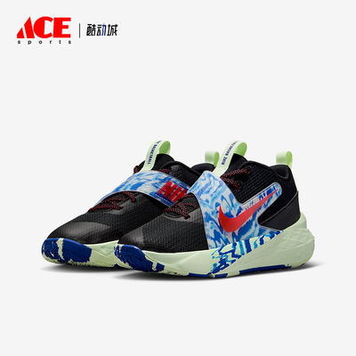 Nike/耐克正品2026春季款GS女子大童低帮减震篮球鞋IQ0815-001