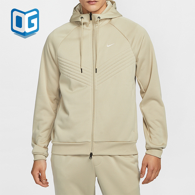Nike/耐克正品秋冬新款男士训练加绒休闲连帽外套FZ1108-251