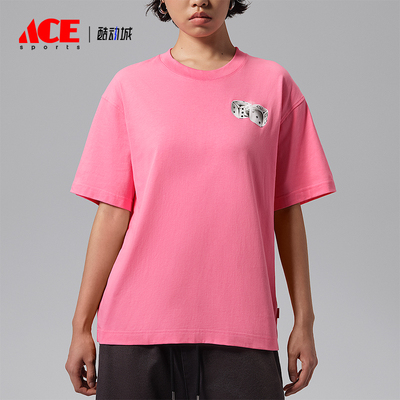 Nike/耐克正品Jordan女士运动休闲圆领运动短袖T恤IM7351-670