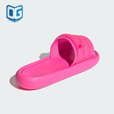 阿迪达斯男女时尚柔软一字拖鞋