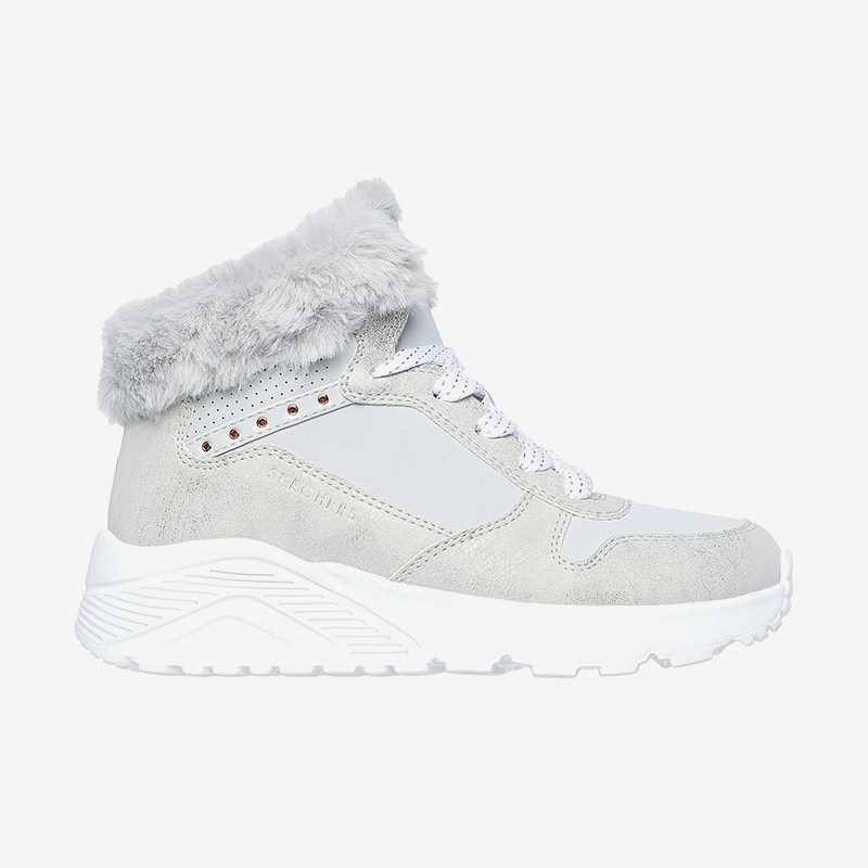 Skechers/斯凯奇正品2023新款女童时尚保暖拉链休闲雪地靴