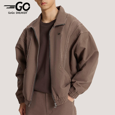 Adidas/阿迪达斯正品三叶草男士复古梭织运动夹克薄外套KR2620