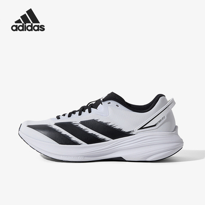 Adidas/阿迪达斯正品盈风新款男女白黑色鞋经典休闲跑步鞋KJ4597
