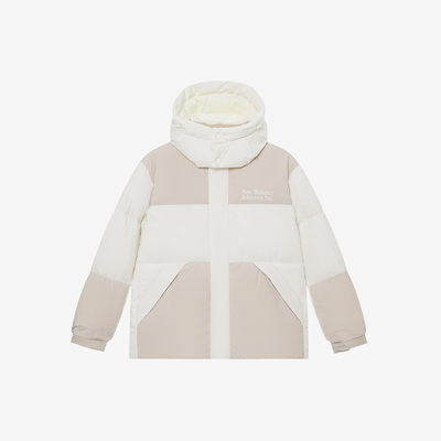 New Balance/NB正品冬季新款男女保暖加绒连帽羽绒服NPE41011-LBE
