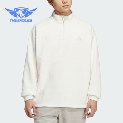 Adidas/阿迪达斯正品GFX HALF ZIP男士运动休闲宽松套头衫KR0223