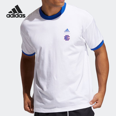 Adidas/阿迪达斯男子圆领短袖
