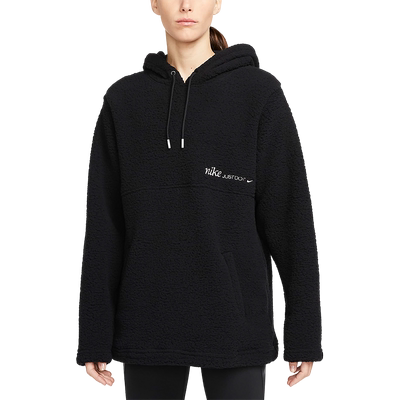 Nike/耐克官方正品当季新款女子加绒保暖连帽运动卫衣DQ6237