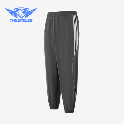 Adidas/阿迪达斯正品新款男深灰白色训练健身经典运动长裤KF0651