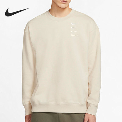 Nike/耐克官方正品男子舒适休闲运动圆领卫衣套头衫 DB9408-122