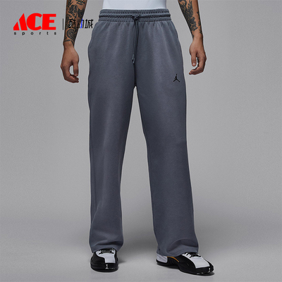 Nike/耐克正品JORDAN男士休闲运动针织刺绣直筒长裤HQ8693-075