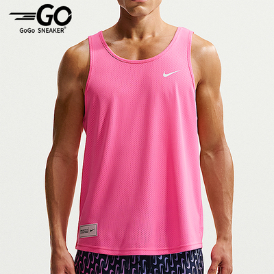 Nike/耐克正品夏季男士休闲无袖运动健身透气背心T恤HV7073-649