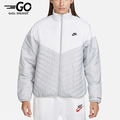 耐克男士拉链长袖夹克棉服