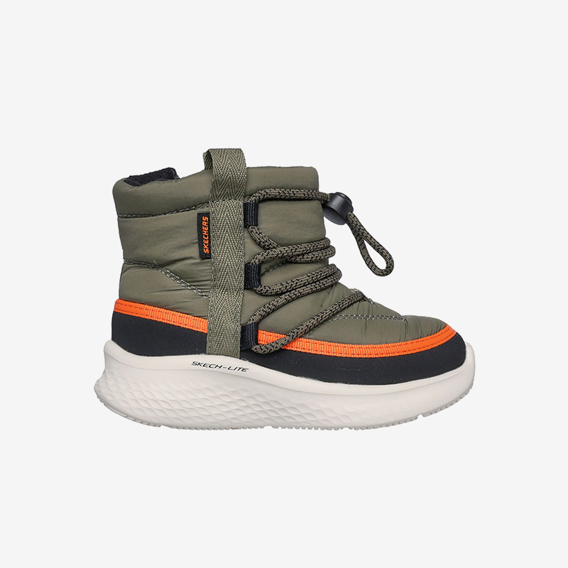 Skechers/斯凯奇正品2024新款小童拉链时尚加绒保暖雪地靴