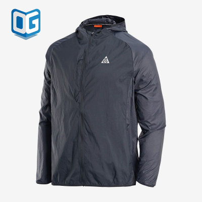 Nike/耐克正品ACG新款男深灰色轻盈连帽经典夹克外套IF2105-010