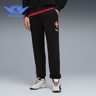 Puma/彪马正品Ftblculture男士松紧中腰针织经典运动裤784824-28