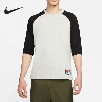 Nike/耐克正品夏季新款男子运动休闲圆领七分袖T恤DQ6285-050