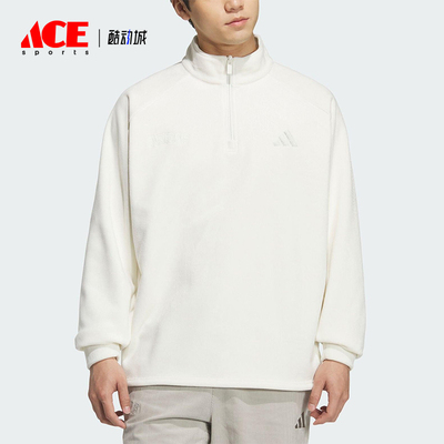 Adidas/阿迪达斯正品GFX HALF ZIP男士运动休闲宽松套头衫KR0223