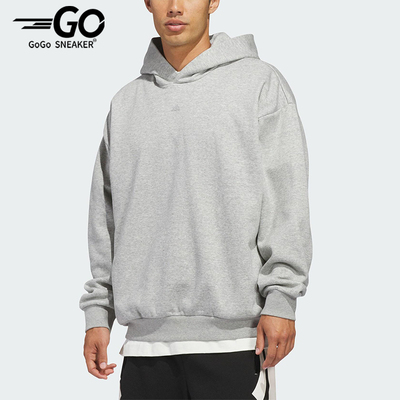 Adidas/阿迪达斯正品FL HOODY男女休闲连帽套头针织卫衣JZ9532