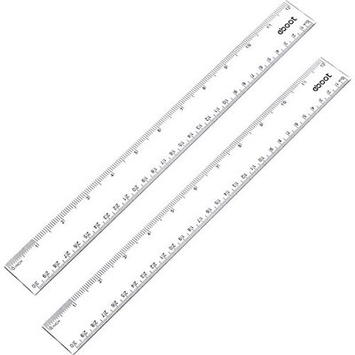 新品eBoot ePlastic Ruler Straight Ruler Plastic Measuring