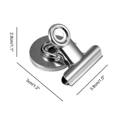 新品5pcs Magnet Clip Message y3cm Clip Metal Fridge Clip Wal