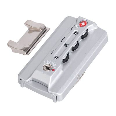 极速。出国海关锁 TSA13066F海关密码锁 P通关锁拉杆箱行李箱配件