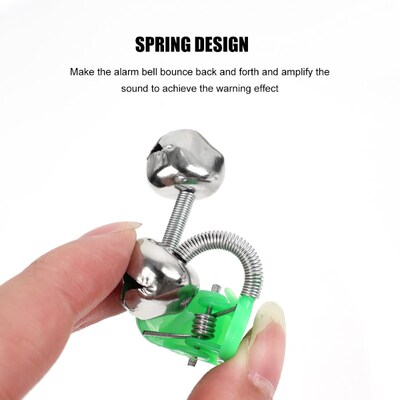 极速5/1b0/20pcs Fishing Bite Alarms Fishing Rod Bell Rod Cla