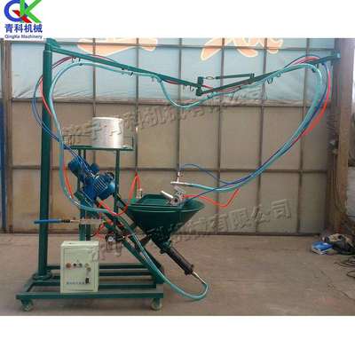 GRC玻璃纤维丝喷涂机桥梁假山水坝喷浆机建筑装修水泥喷射机