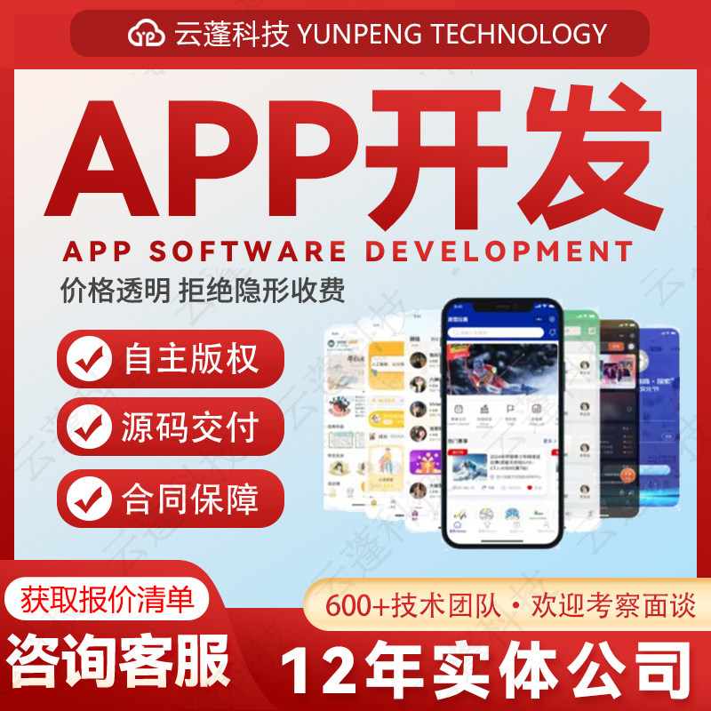 APP开发定制海外商城交友物联网AI智能体软件管理系统小程序开发