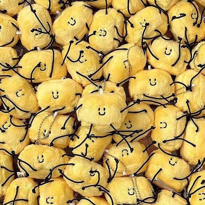 速发风小黄油柴挂可爱黄油块火挂人件件创意个性扣包挂饰