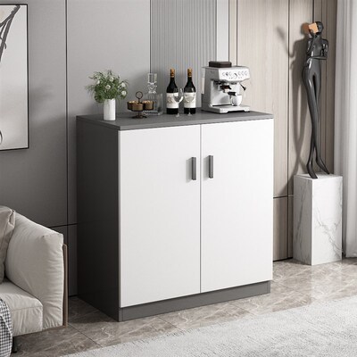 速发餐边柜靠墙厅体客一置物柜简约茶房橱柜收纳储物柜边柜厨水柜