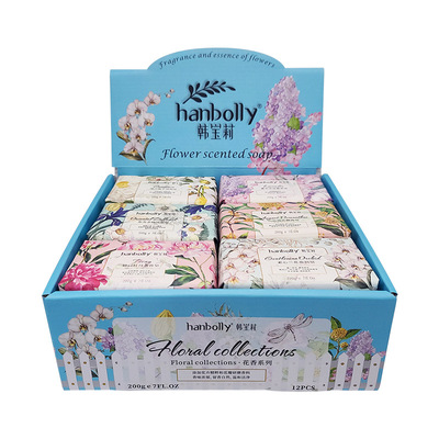 新品Hanbolly Flor Perfume Sab?Bo, Sab?o De Banho De Fragra
