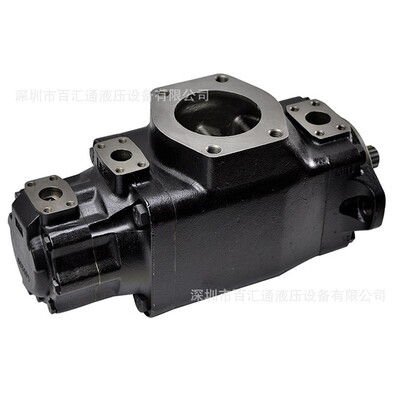 双联叶片泵 T6ED-066-045-3R02 DENSION 丹尼逊油泵塑胶机定量泵