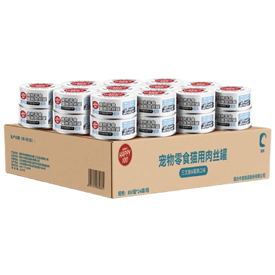 出口级猫咪零食happy100果饭儿