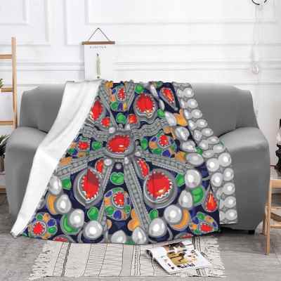 极速Tafzidmth Kabyle Fibula Blanket Soft Flannel Fleece Warm