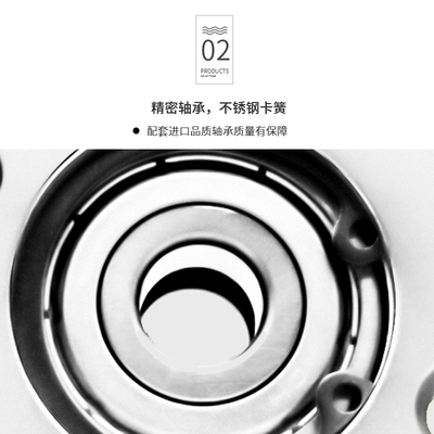 双轴承座圆法兰带座轴承座组件固定座铝合金EFH BGRBB BFP01