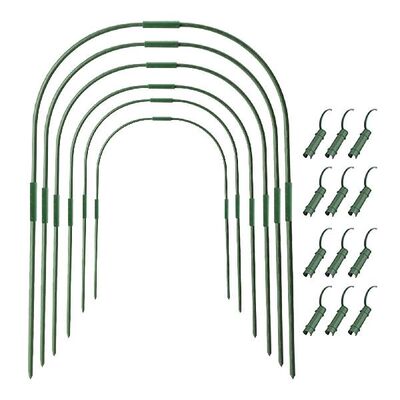 极速54pcse Garden Growing Greenhouse Hoop Set Sturdy Protect