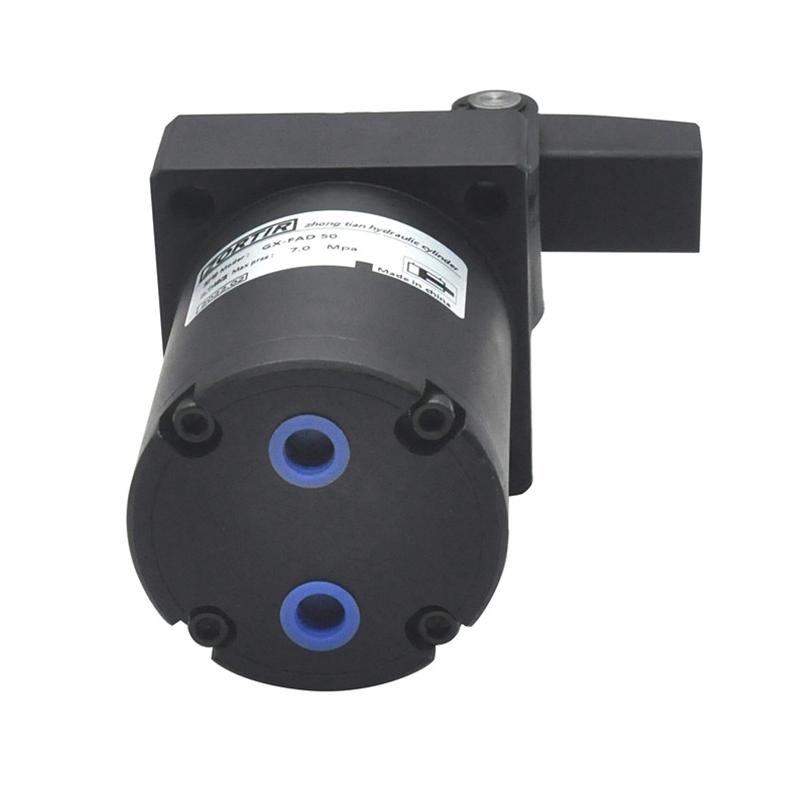新品液压夹模缸HLC/GX-FAD25/32/40/50/63R上法兰底部接管型杠杆