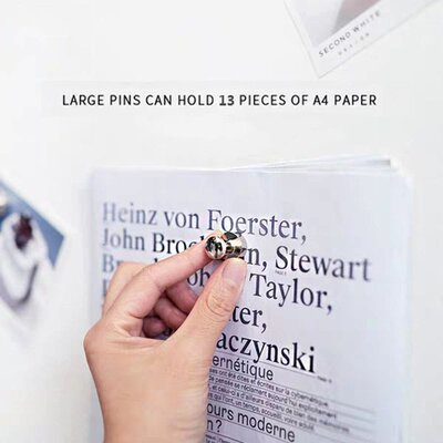 极速12pcs Magnet pinboard Office thumbtack PusQh pin Strong