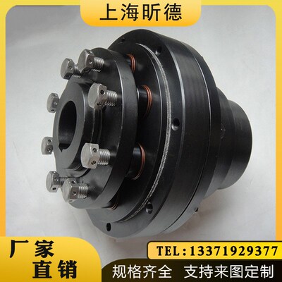 热销带弹b性体摩擦式扭力限制器键槽扭矩限制器安全联轴器TLC机械