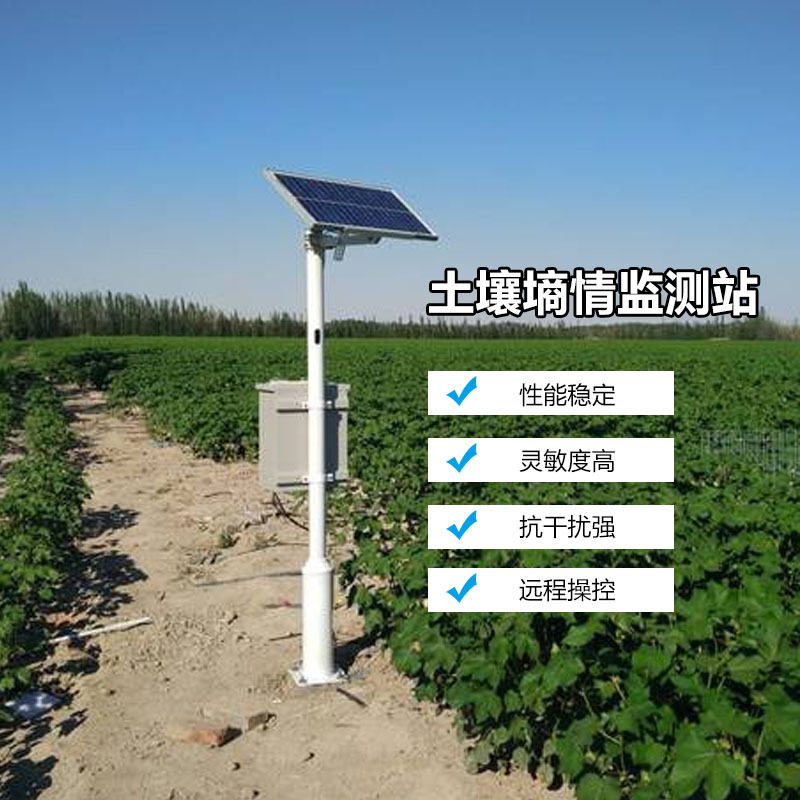 农田蔬菜种植土壤水分监测系统 智慧农业大棚土壤温湿度监测站