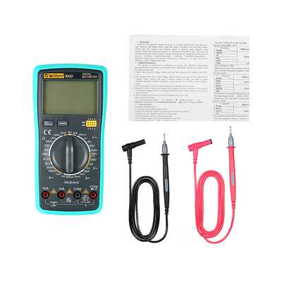新品Multi-functional Digital Multimeter Tester NCV TWrue RMS