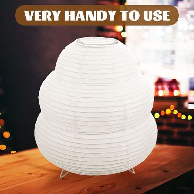 极速Paper Lagntern Desk Lamp Lanterns Table Modern Rice Shad