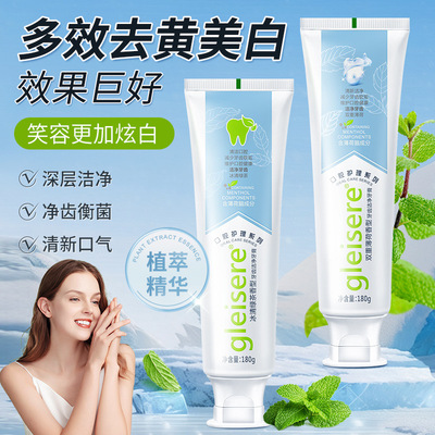 Mint护齿牙膏绿茶香持久清新口腔