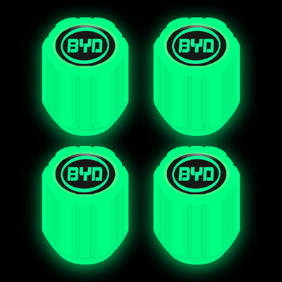 比亚迪夜光气门嘴帽宋PLUS元PLUS秦pro汉ev唐dmi改装汽车气嘴帽盖