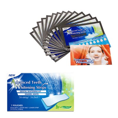 3D牙贴5D牙贴9D牙贴 美白牙贴Teeth Whitening Strips 牙齿美白贴