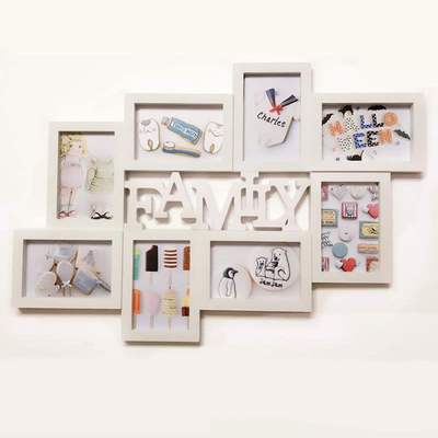 6寸相框挂墙框架洗照片相片打印加相框结婚照情侣7寸北欧风照片墙